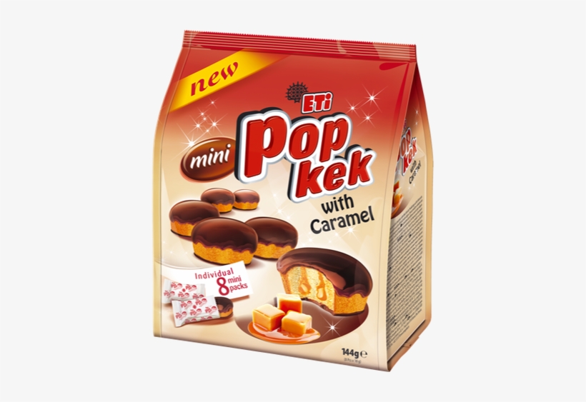 Eti Pop Kek Mini Caramel - Eti Popkek Transparent PNG - 500x618 - Free ...