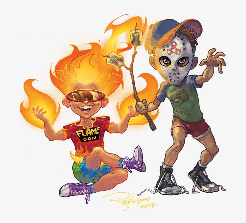 Flamie And Meany - Cartoon Transparent PNG - 700x664 - Free Download on ...