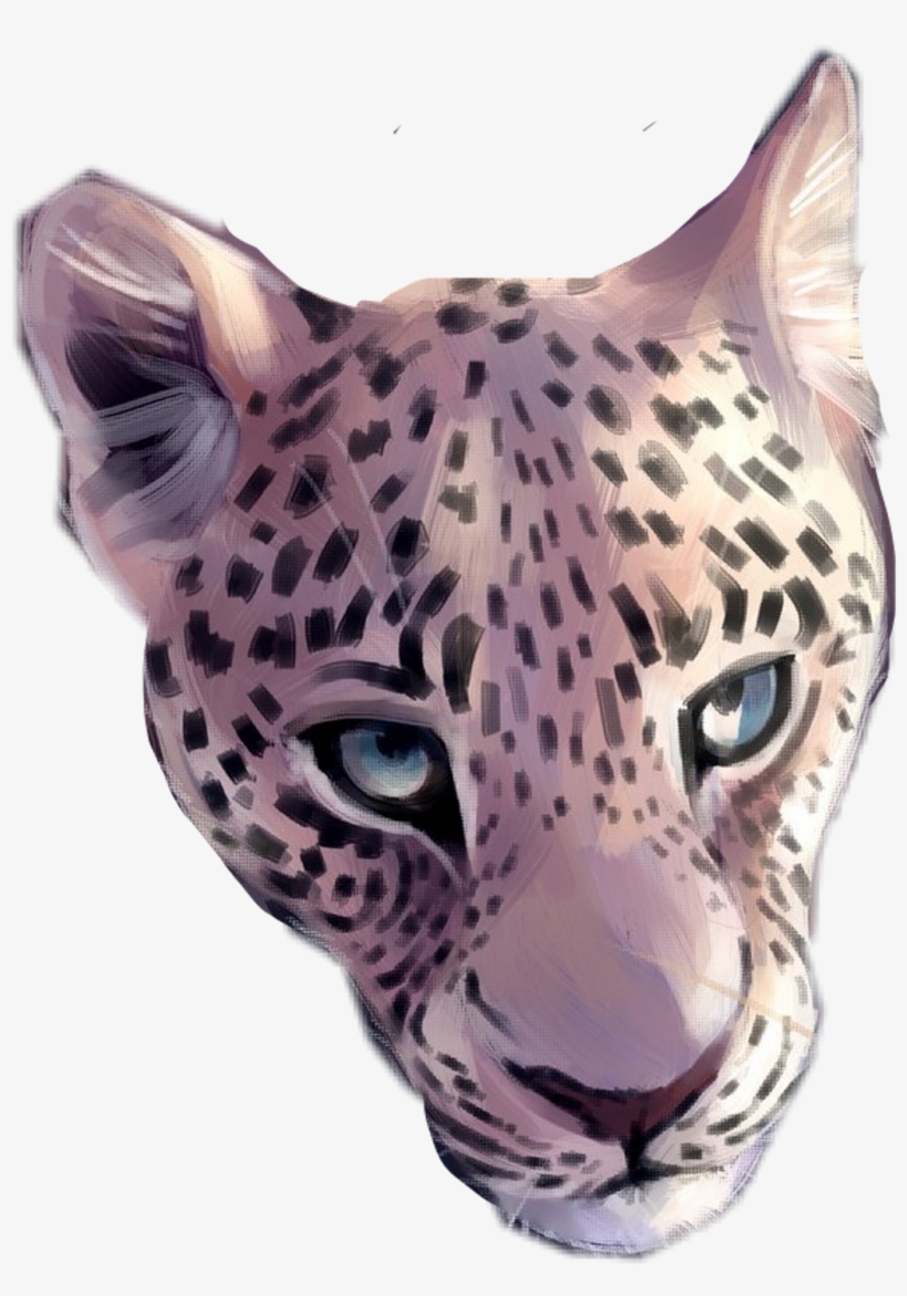 Snow Sticker - African Leopard Transparent PNG - 1024x1414 - Free ...