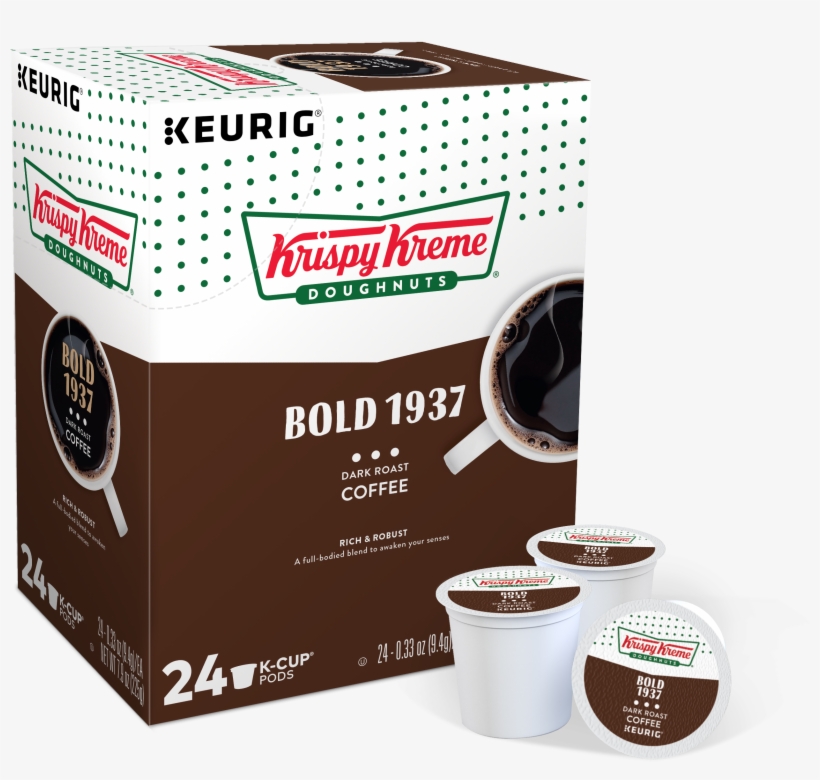 Krispy Kreme Bold 1937 Kcups Box Of - Krispy Kreme Doughnuts ...