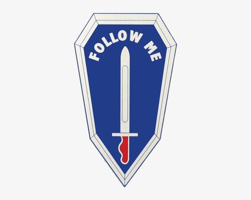 Follow Me Decal - Us Army Infantry Follow Me Transparent PNG - 600x600 ...