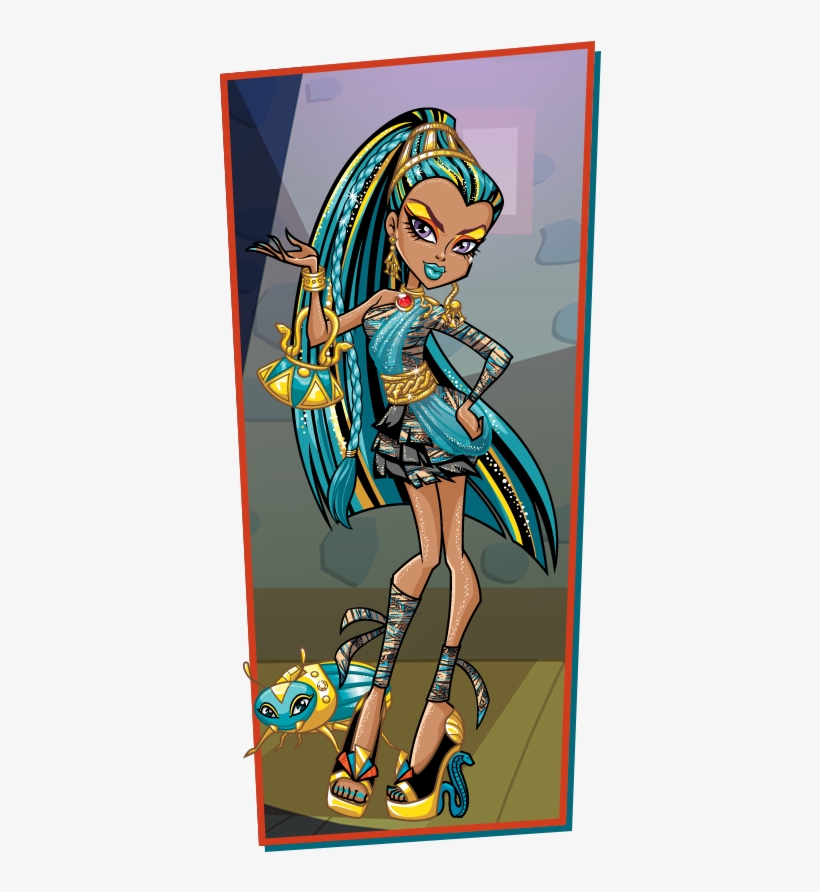 Aaliyah Pryer - Monster High Nefera De Nile Transparent PNG - 492x1015 ...