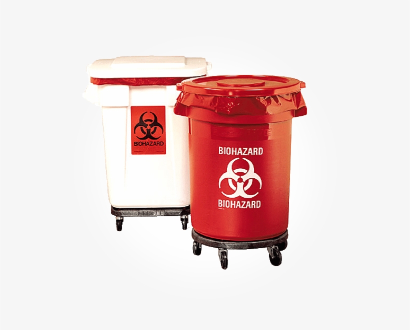 Medical Waste Disposal Containers - Biohazard Transparent PNG - 672x587 ...