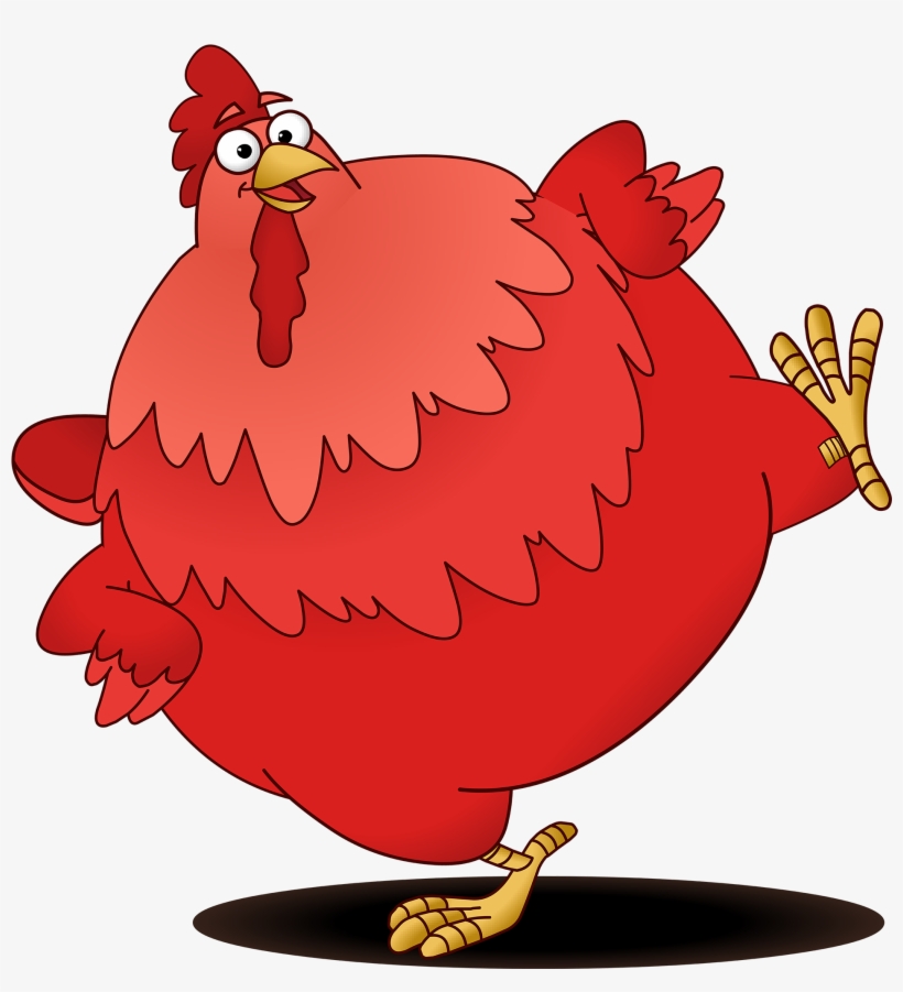 Dora The Explorer Big Red Chicken Character Dancing - Red Chicken ...