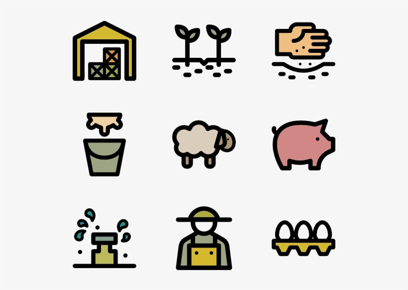 Farm Set - Board Game Vector Transparent PNG - 600x564 - Free Download ...