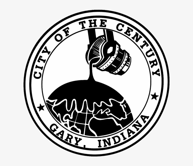 Gary, Indiana - City Of Gary Indiana Seal Transparent PNG - 640x640 ...