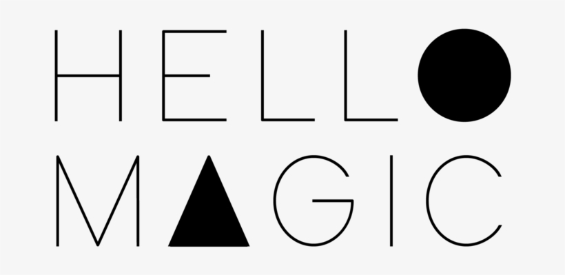 Hello Magic Logo Wide 09 - Circle Transparent PNG - 1000x328 - Free ...