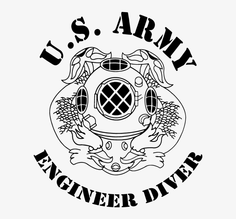 Engineer Diver Logo - Army Transparent PNG - 612x792 - Free Download on ...