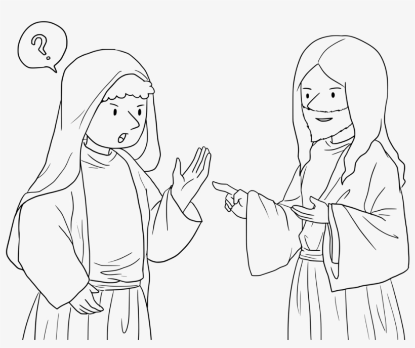 Jesus Clipart Parables - Parables Of Jesus Drawing Transparent PNG ...