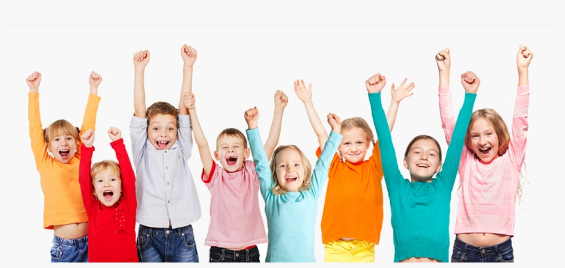 Tutoring - - Children With Hands Up Transparent PNG - 1000x428 - Free ...