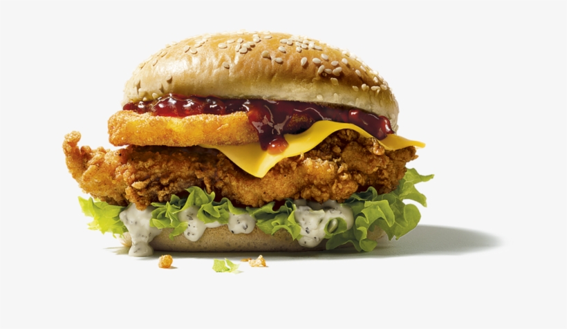 Kfc Colonel's Christmas Burger - Kfc Christmas Burger 2018 Transparent ...
