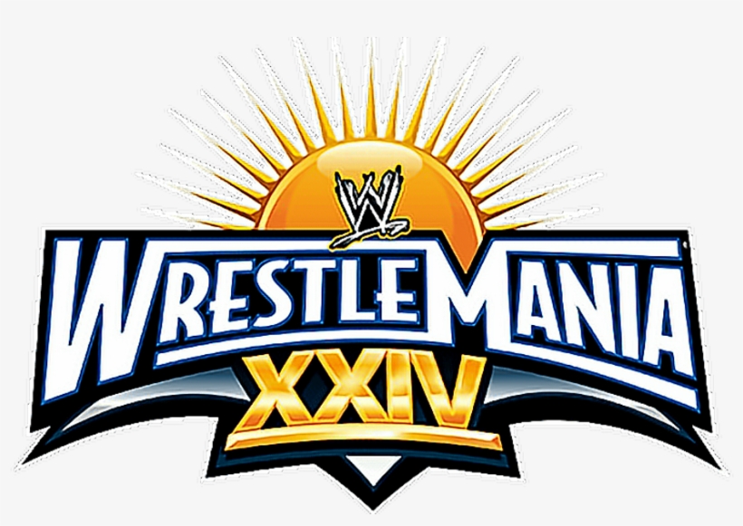 Wwe Sticker - Wwe Wrestlemania 24 Logo Transparent PNG - 1024x575 ...