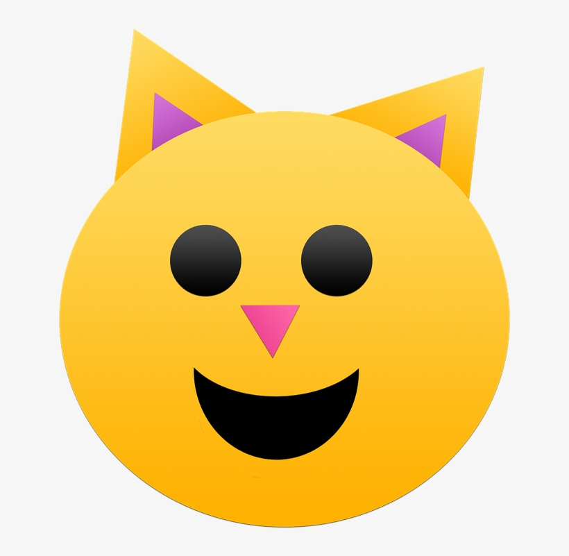 Cat Emoji Png - Smiley Transparent PNG - 720x720 - Free Download on NicePNG