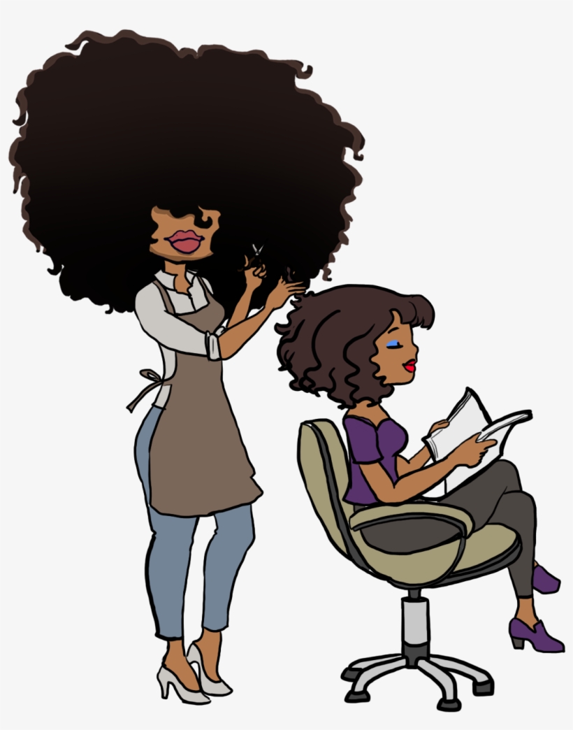Big Hair - Cartoon Transparent PNG - 1500x1500 - Free Download on NicePNG