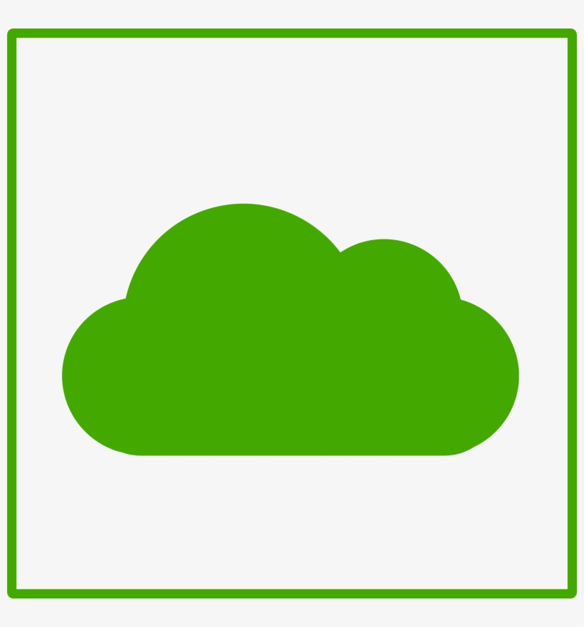 Green Cloud Icon Transparent PNG - 800x800 - Free Download on NicePNG
