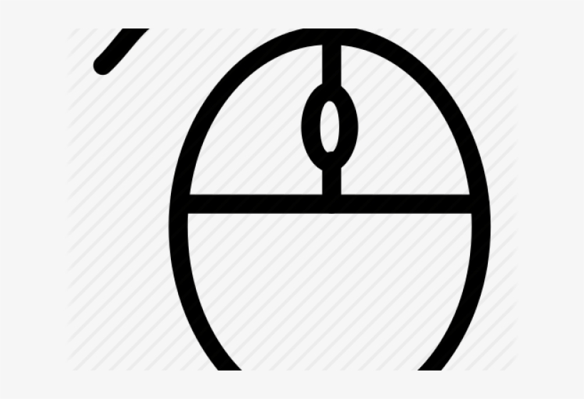 Mouse Cursor Click Clipart Icon - Circle Transparent PNG - 640x480 ...