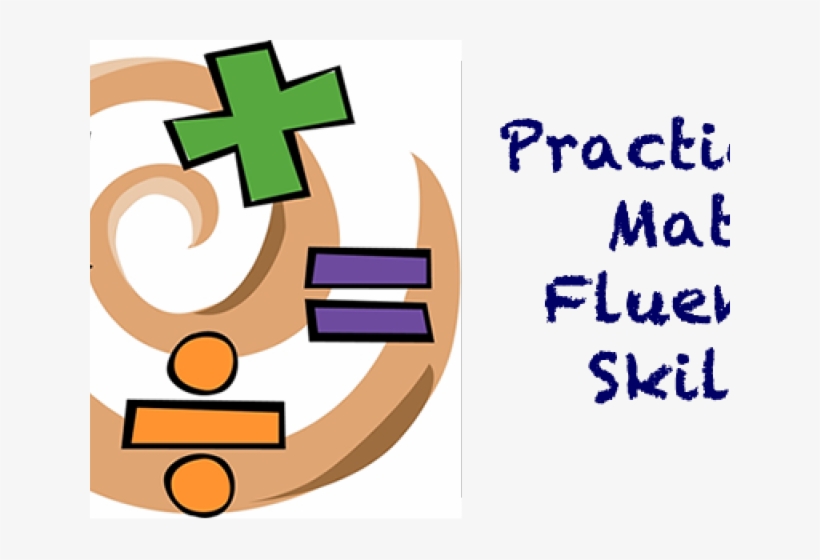 Mathematics Clipart Math Fluency - Math Symbols Transparent PNG ...