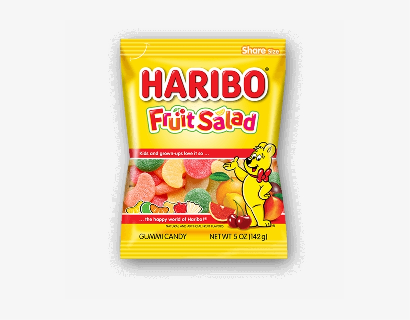 Haribo Fruit Salad 5oz Transparent PNG - 560x560 - Free Download on NicePNG