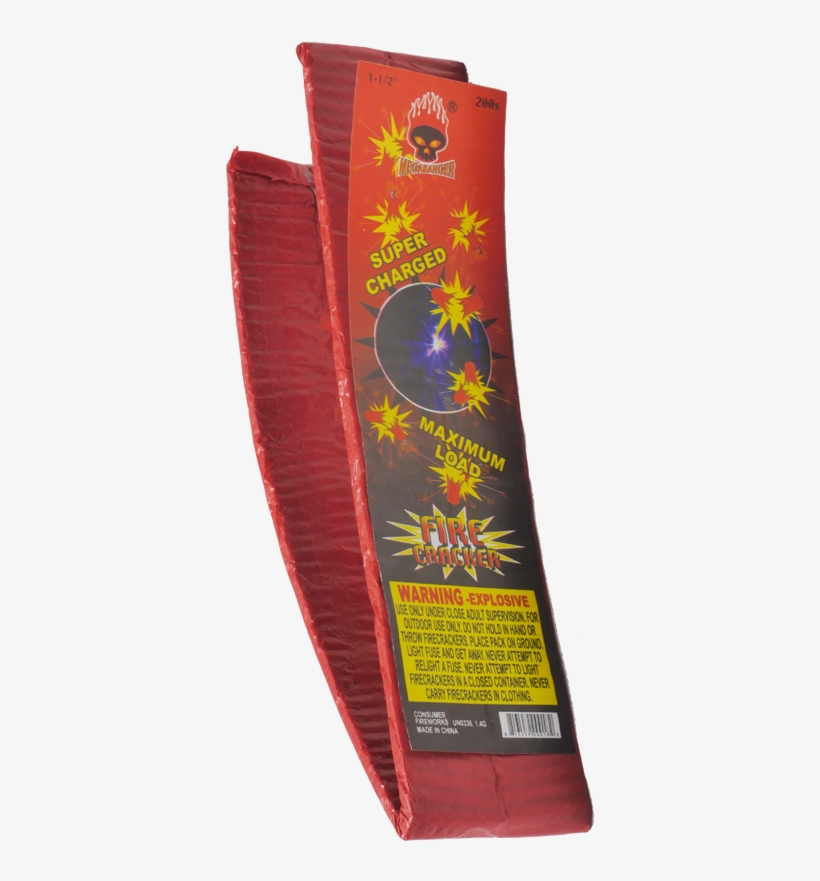 200 String Firecracker - Packaging And Labeling Transparent PNG ...