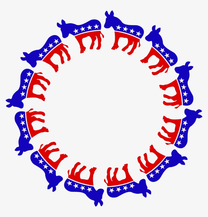 Democrats Frame - Democrat Donkey Transparent PNG - 778x778 - Free ...