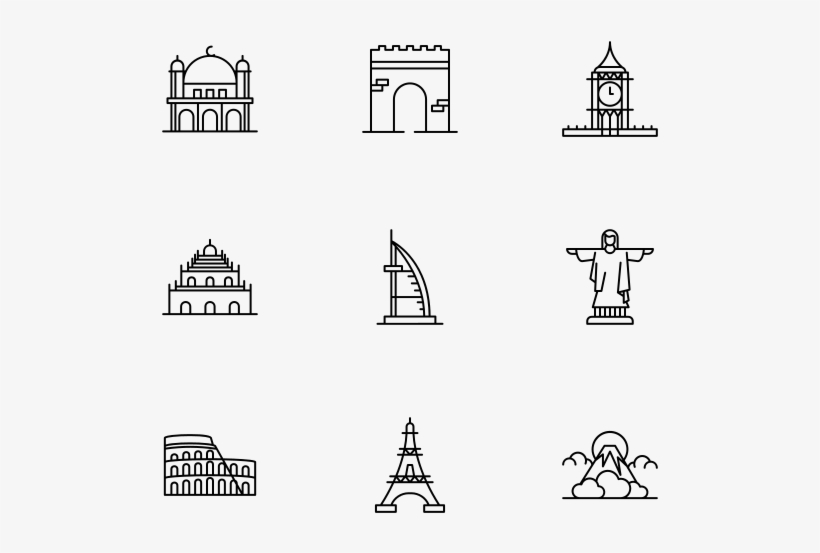 Landmark - Diagram Transparent PNG - 600x564 - Free Download on NicePNG