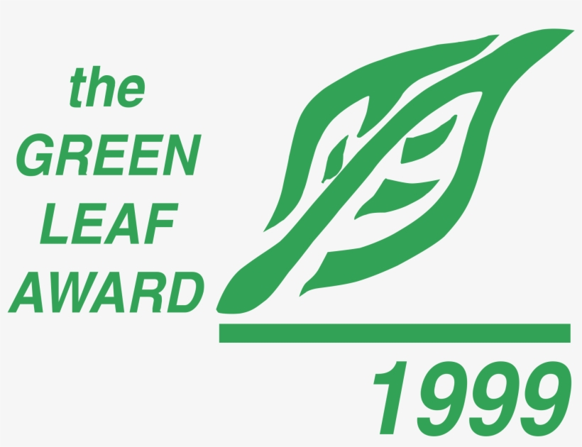 Green Leaf Award Logo Png Transparent - Graphic Design Transparent PNG ...