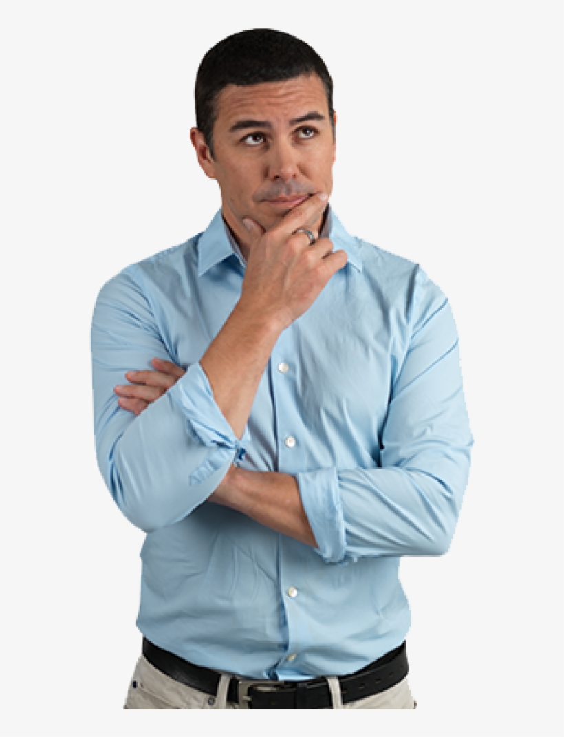 Thinking Man Png Free Download - Man Png Transparent PNG - 600x992 ...
