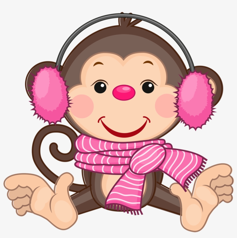 Яндекс - Фотки - Monkey Pink Kartun Transparent PNG - 1024x985 - Free ...