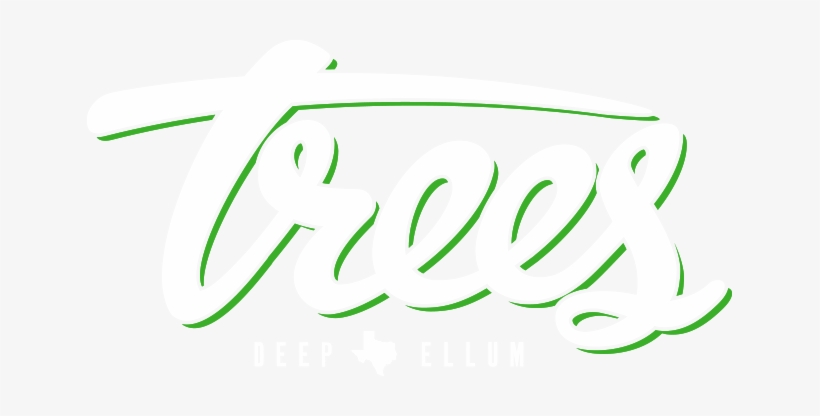 Trees Deep Ellum - Trees Dallas Logo Transparent PNG - 645x336 - Free ...