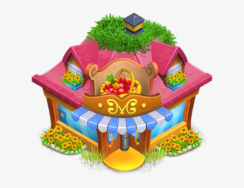 Grocery Store Outside3 - Grocery Store Transparent PNG - 608x608 - Free ...