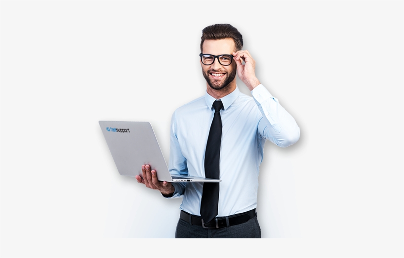 Young Man Standing Png - Man With Laptop Png Transparent PNG - 442x444 ...
