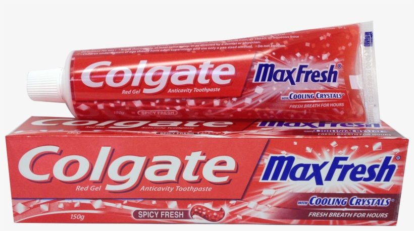 Colgate Max Fresh Spicy Toothpaste 200g - Snack Transparent PNG ...