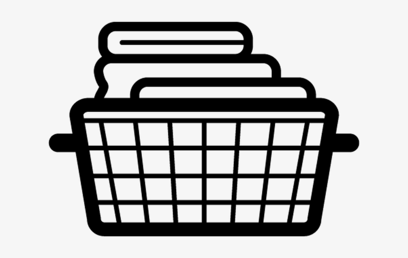Laundry Basket Symbol - Wash And Fold Icon Transparent PNG - 680x680 ...