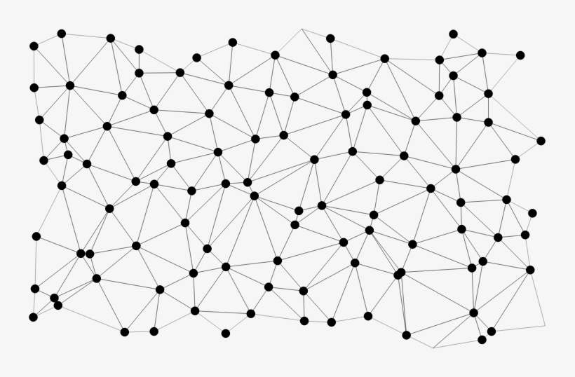 Triangular Grid With Circles - Triangular Grid Png Transparent PNG ...