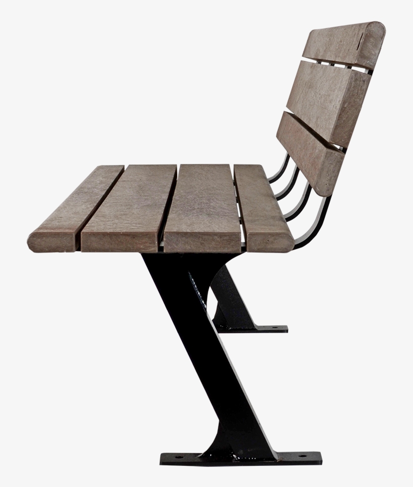 Walnut - Park Bench Side Png Transparent PNG - 1600x962 - Free Download ...