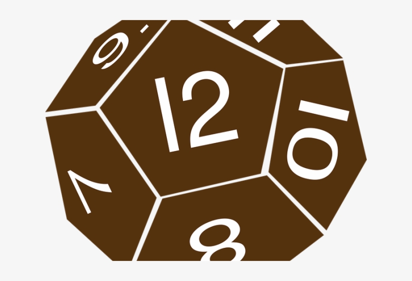 D12 Dice Vector