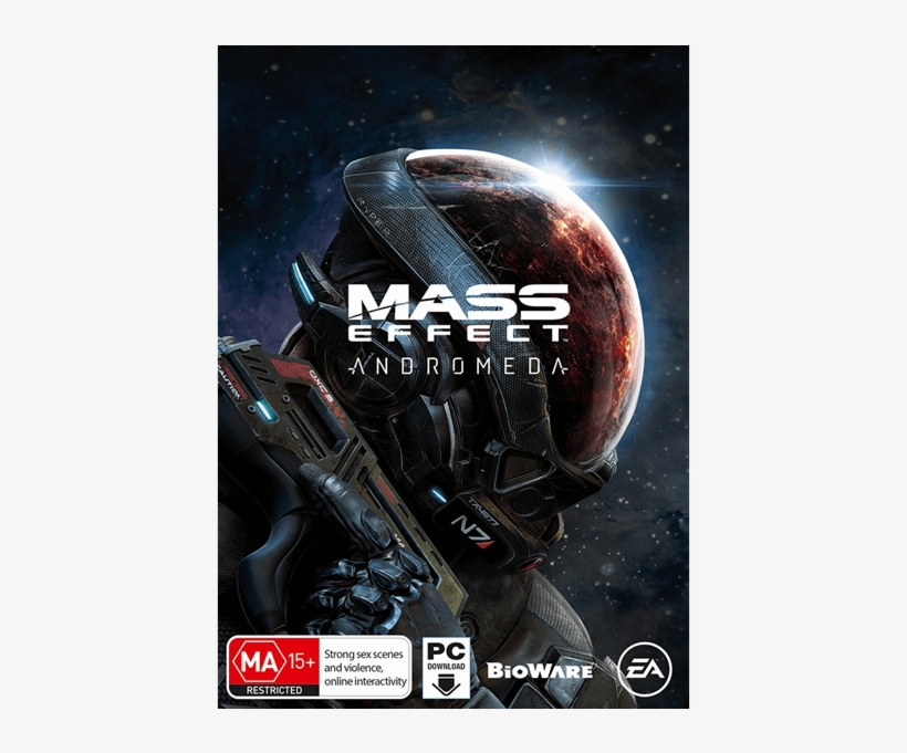 Mass Effect - Andromeda - Mass Effect Andromeda Pc Dvd Transparent PNG ...