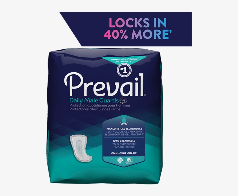 Prevail Male Guards - Incontinence Aid Transparent PNG - 600x600 - Free ...