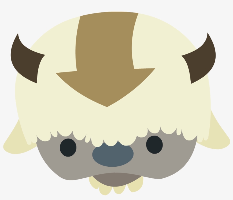 Aang Y Appa - Bisonte Volador Appa Transparent PNG - 983x800 - Free ...