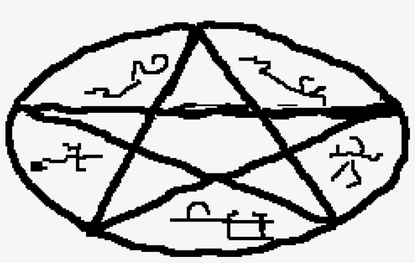 Supernatural Devils Trap Transparent