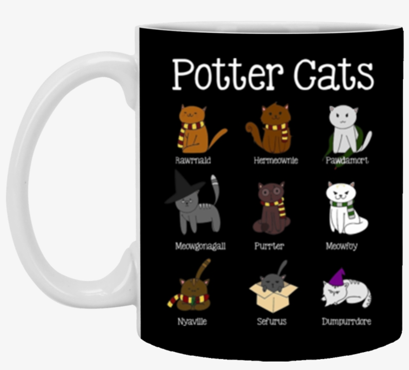 Harry Pawter Cute Kitten Potter Cats Mug Coffee Mug - Harry Potter Cat ...