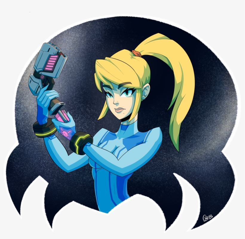 Samus Aran - Cartoon Transparent PNG - 2000x1845 - Free Download on NicePNG