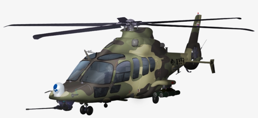 Light Armed Helicopter - Harbin Z-9 Transparent PNG - 908x373 - Free ...