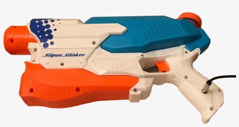 Switch Adapted Hydrostorm Blaster Water Gun - Water Gun Transparent PNG ...