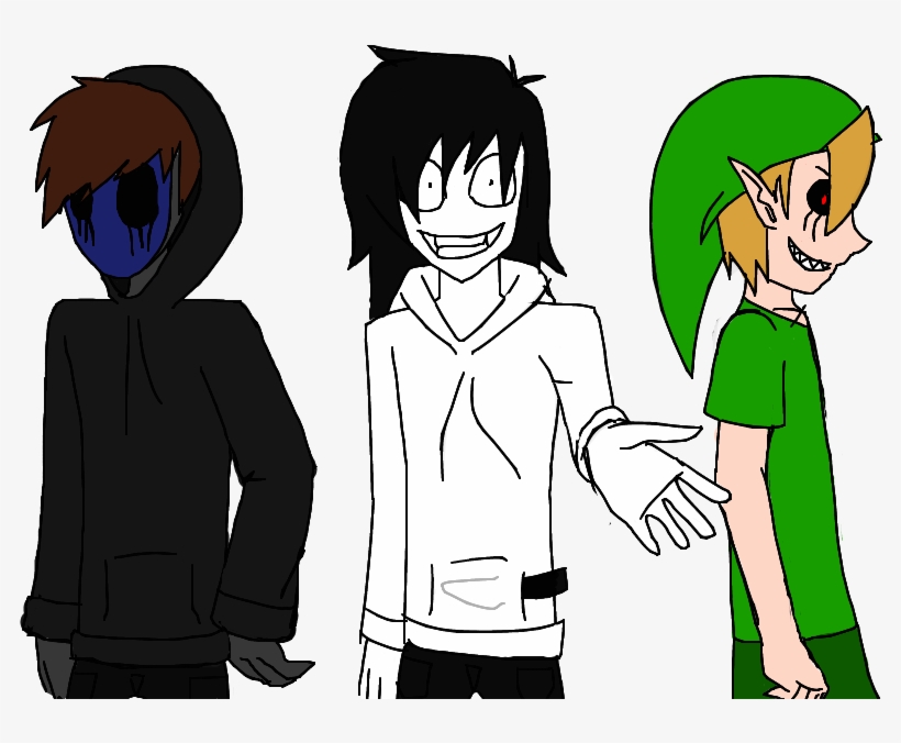 Drawn Eyeless Jack Eyless - Eyeless Jack Jeff The Killer And Ben ...
