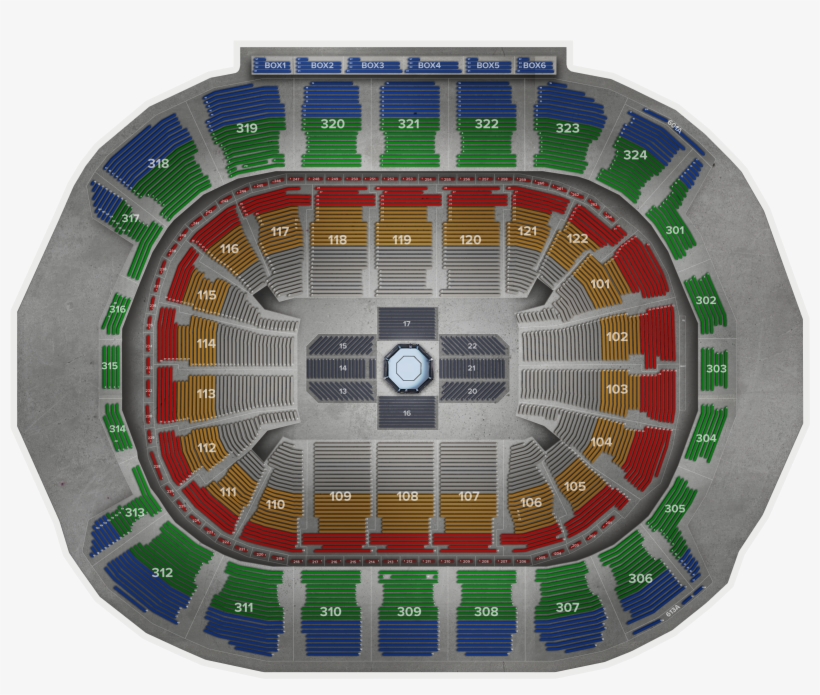 Bellator Mmaufc Fight Nightufc - Scotiabank Arena Ufc Seating Chart ...