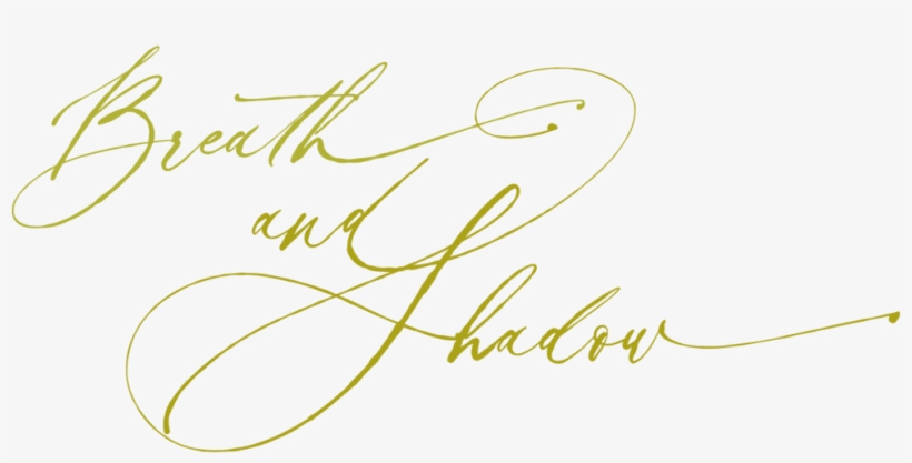 Breath Shadow - Calligraphy Transparent PNG - 1000x507 - Free Download ...