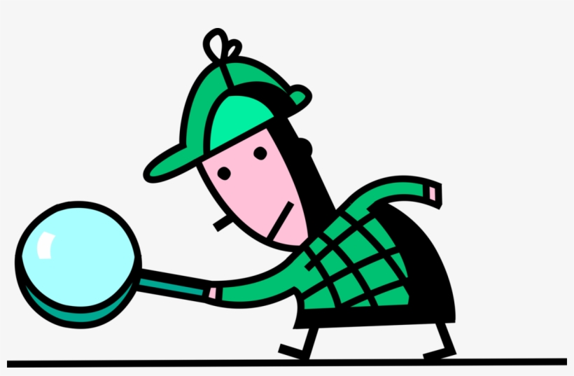 Vector Illustration Of Investigation And Research Sherlock ...