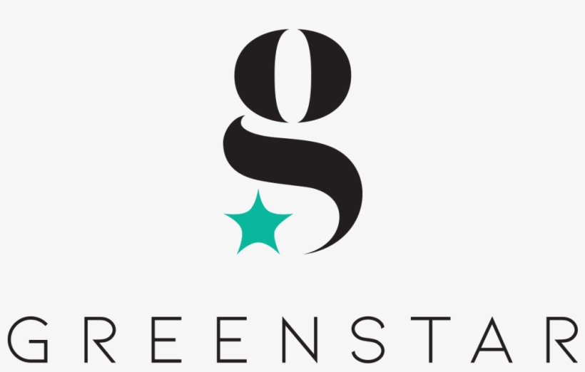 Greenstar Logo Black - Graphic Design Transparent PNG - 1000x597 - Free ...