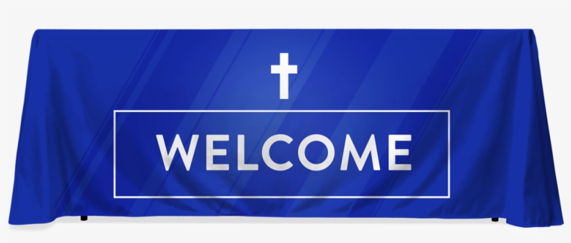 Blue Glass Welcome - Banner Transparent PNG - 1159x531 - Free Download ...